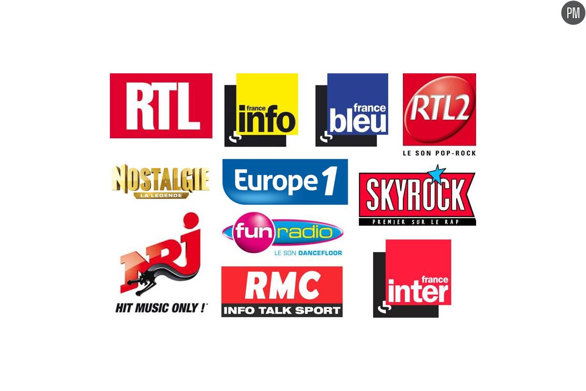 Photo : Logos des radios - Puremédias