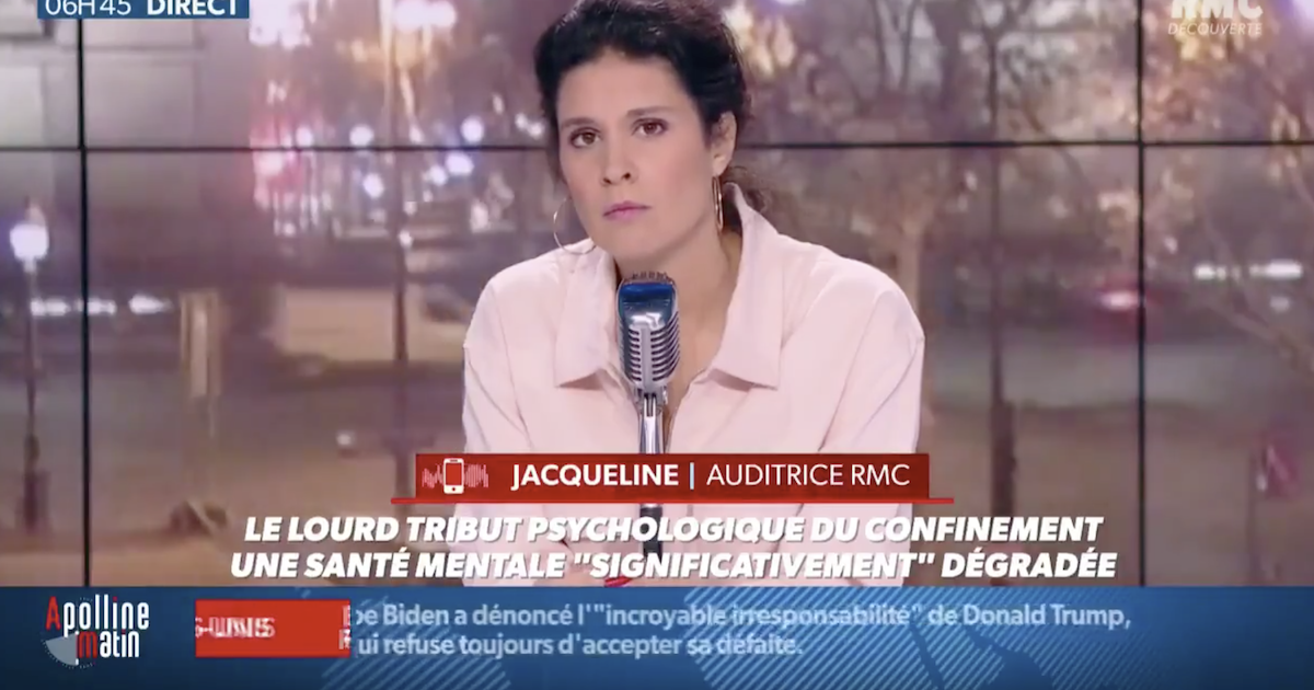 Reconfinement : Une retraitée à bout fond en larmes au micro d'Apolline ...