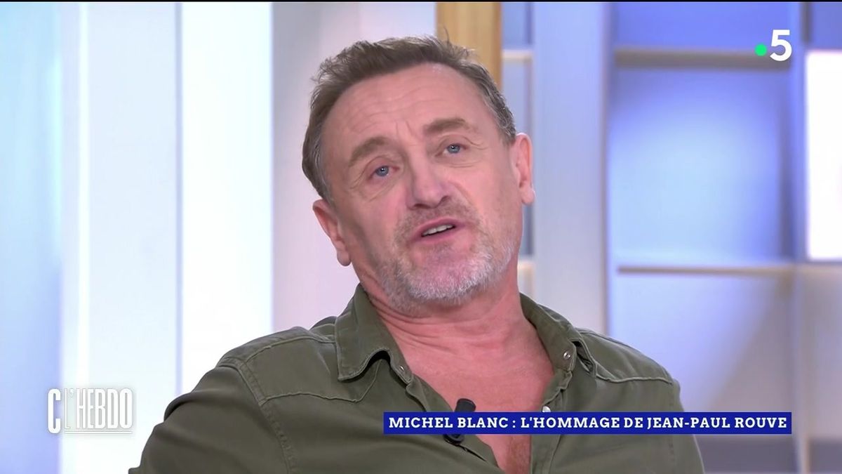 Vidéo : Jean-Paul Rouve pris par l'émotion en rendant hommage à Michel ...