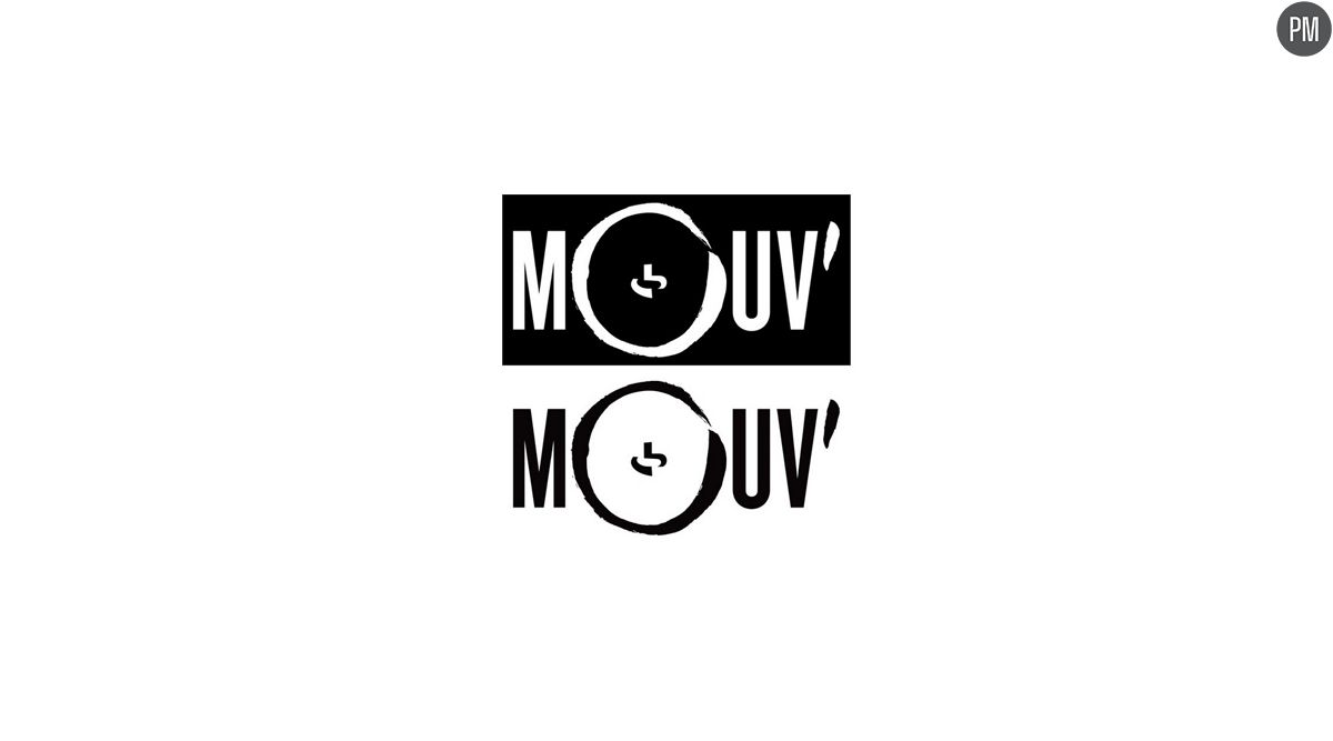Photo : Le nouveau logo de la station Mouv', une antenne de Radio ...