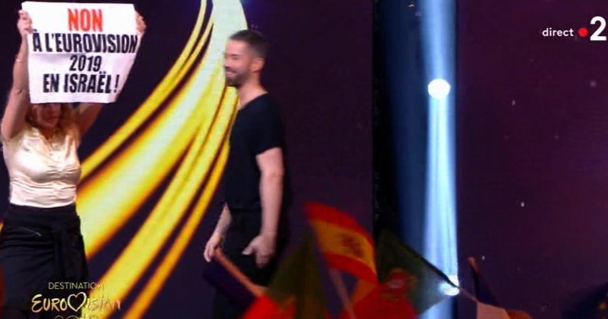 Incident dans "Destination Eurovision 2019" : Des manifestants ...