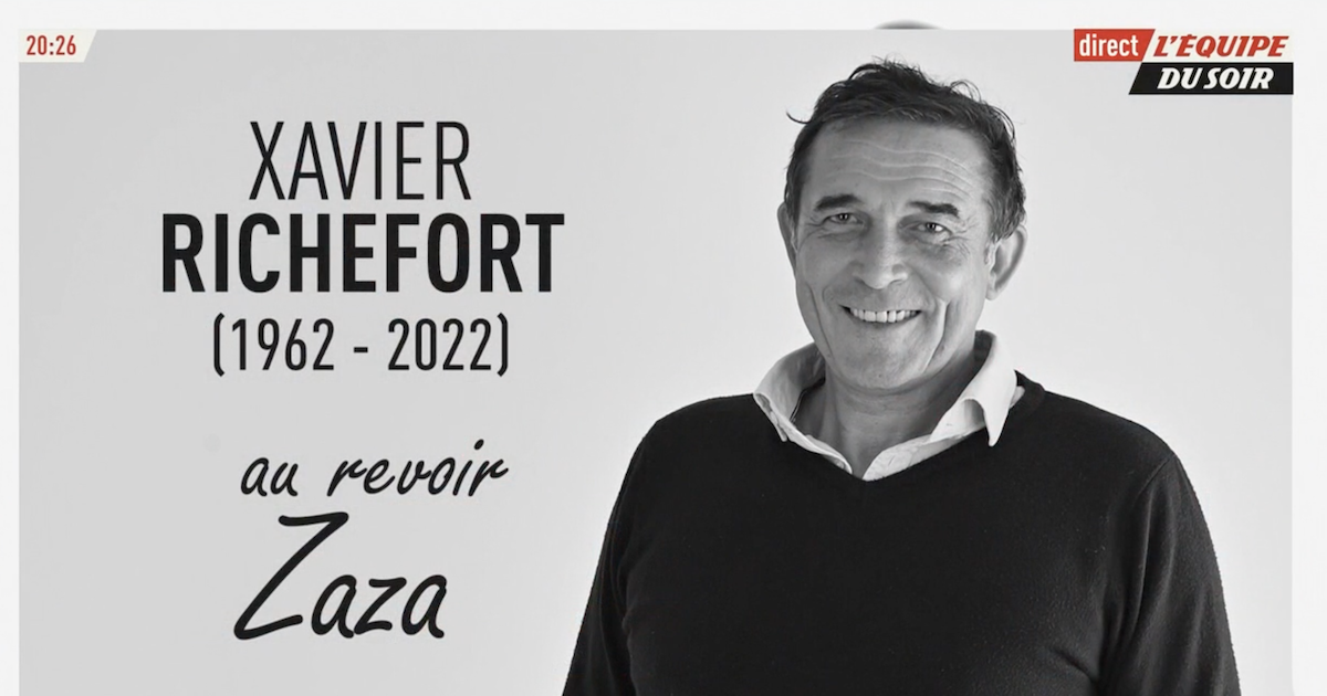 "L'équipe" : Vive émotion après la mort de Xavier Richefort, voix du ...