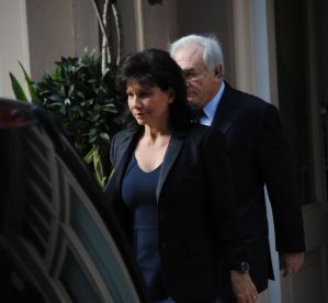 DSK et sa femme Anne Sinclair, le 6 juin 2011 à New York. - photo ...