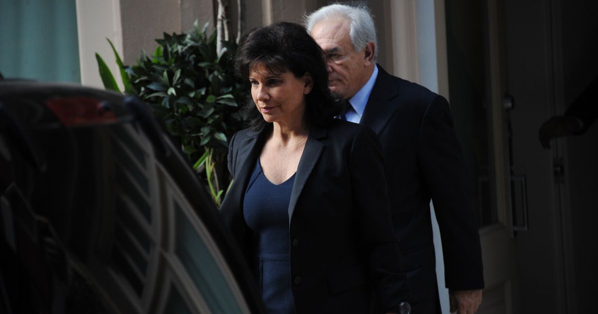 DSK et sa femme Anne Sinclair, le 6 juin 2011 à New York. - photo ...