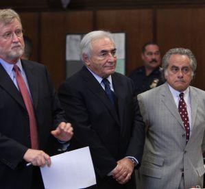 DSK et sa femme Anne Sinclair, le 6 juin 2011 à New York. - photo ...