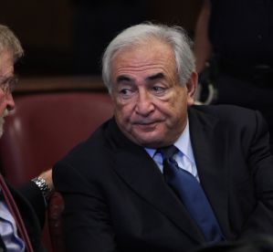 DSK et sa femme Anne Sinclair, le 6 juin 2011 à New York. - photo ...