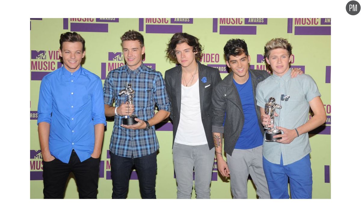 Photo : Le groupe One Direction a gagné trois récompenses aux MTV Video ...