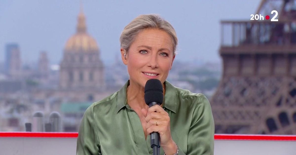 Audiences access : Boosté par les JO de Paris 2024, le "20 Heures" d'Anne-Sophie Lapix sur ...