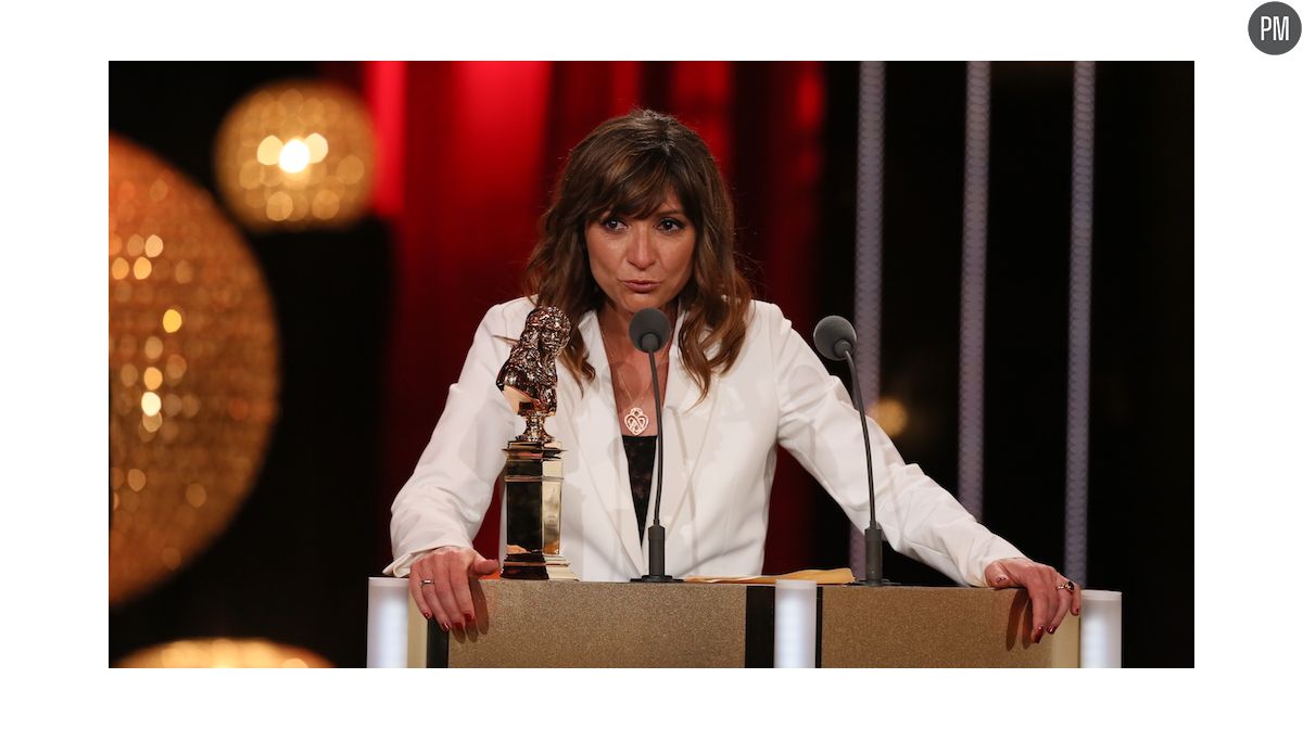 Photo : Anne Bouvier, Molière 2016 de la comédienne dans un second rôle ...