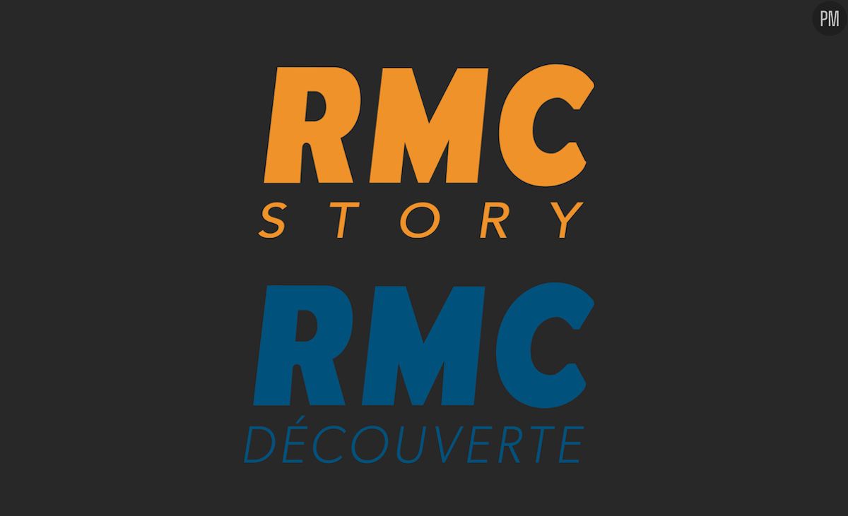 Photo : Logos de RMC Story et RMC Découverte - Puremédias