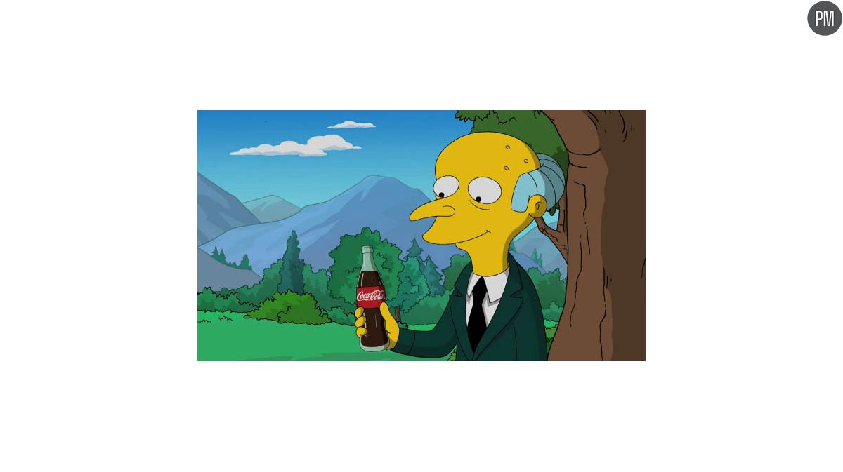 Photo : Les Simpson pour "Coca Cola" - Puremédias