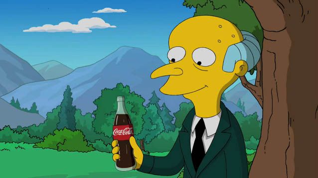 Pubs Super Bowl : les Simpson font la pub de Coca Cola - Puremédias