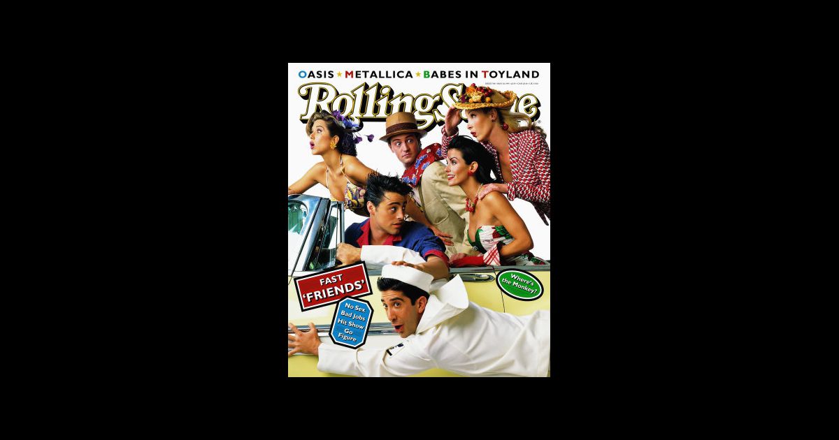 Le cast de Friends en couverture de Rolling Stone - photo - Puremedias