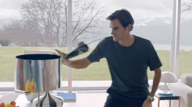 Pub : Roger Federer part à la pêche à la mouche pour Nike - Puremédias