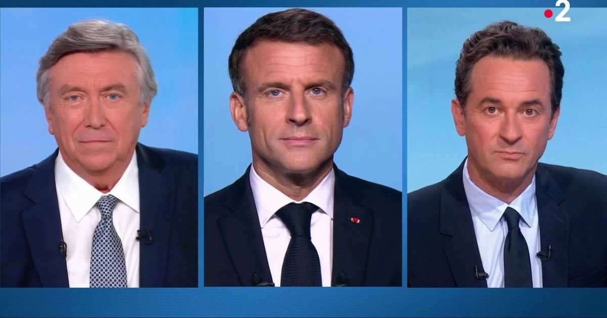 Audiences : Quel score pour l'interview d'Emmanuel Macron aux "13 Heures" de TF1 et France 2 ...