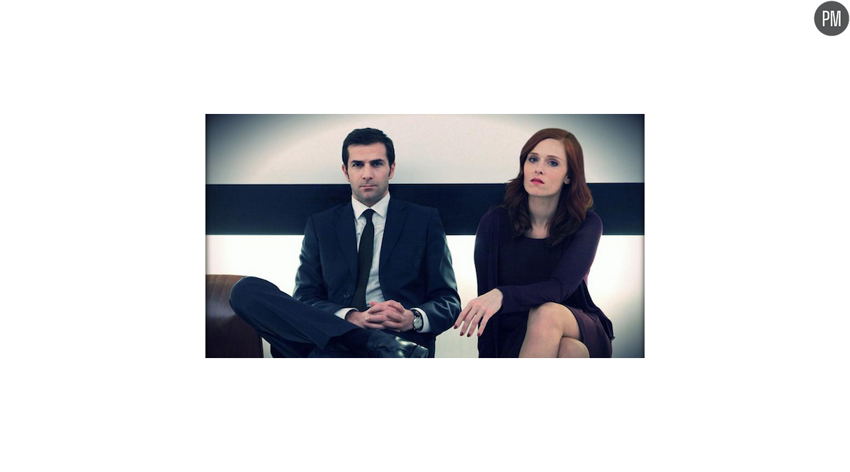 Photo : Grégory Fitoussi et Audrey Fleurot dans "Engrenages" - Puremédias