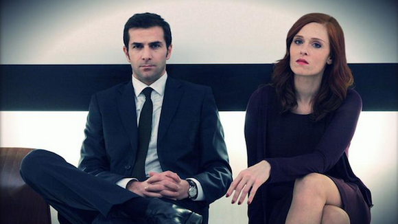 Photo : Grégory Fitoussi et Audrey Fleurot dans "Engrenages" - Puremédias