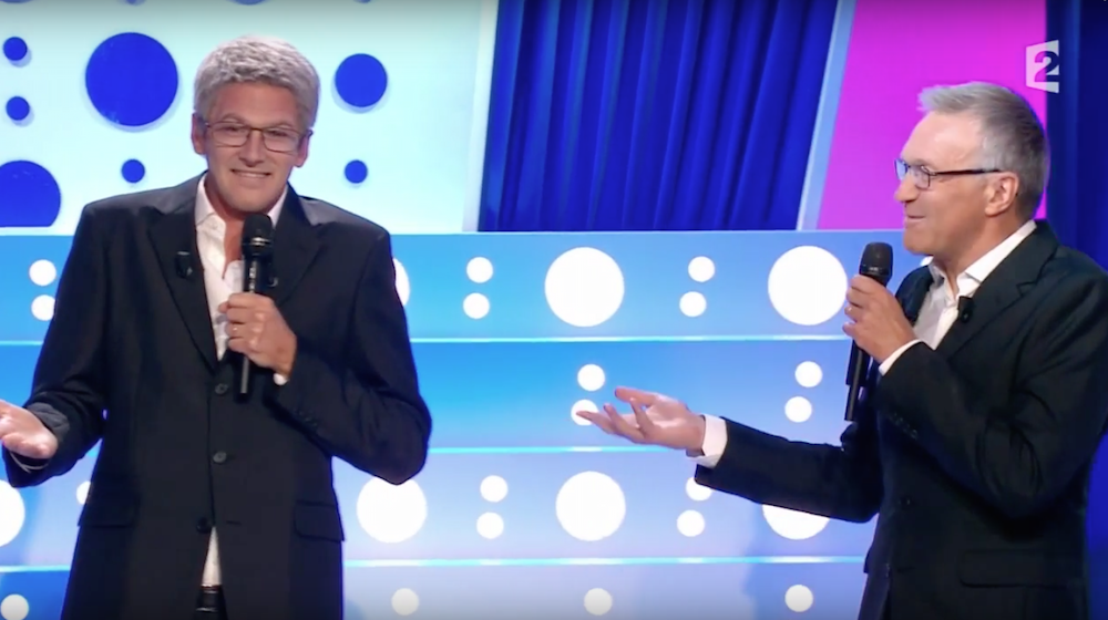 "On n'est pas couché" : Marc-Antoine Le Bret imite Laurent Ruquier pour sa première - Puremédias
