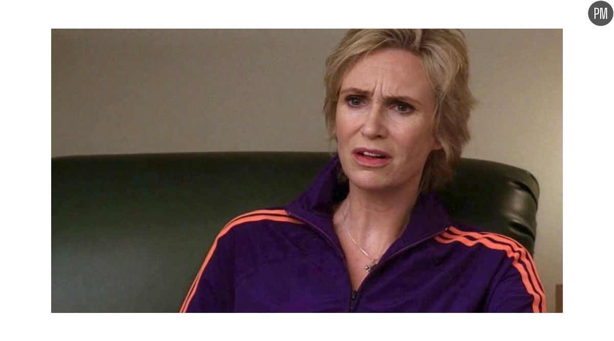 Photo : Jane Lynch est Sue Sylvester dans "Glee" - Puremédias