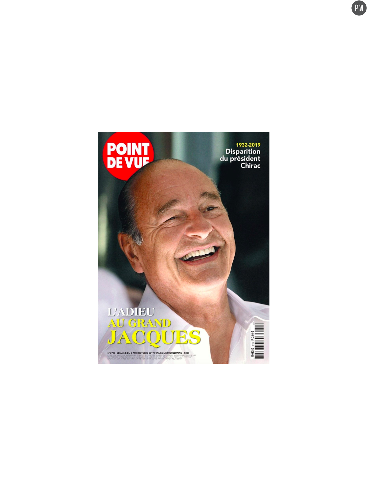 Photo : Une de "Point de vue" à paraître ce samedi - Puremédias