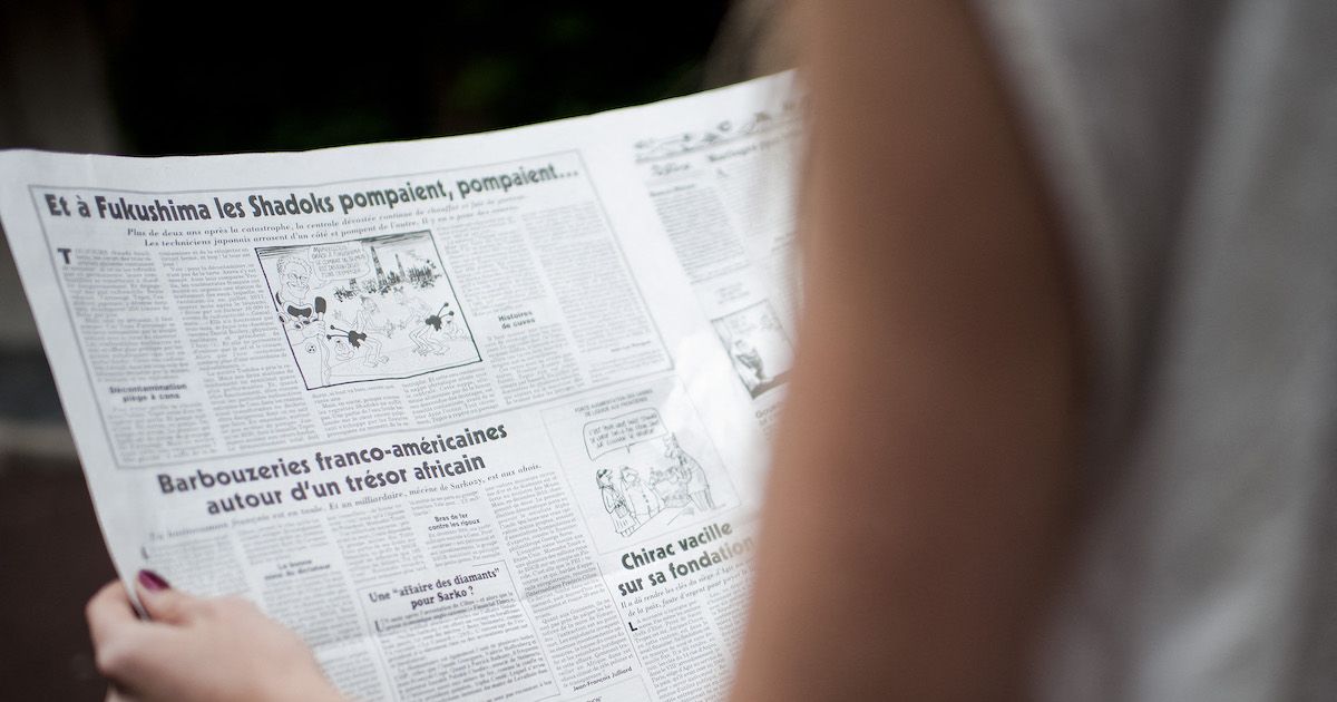"Le Canard Enchaîné" : L'hebdomadaire satirique disponible pour la ...