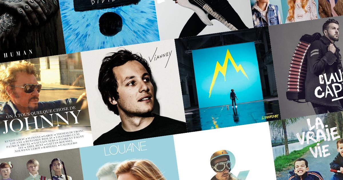 Les albums les plus vendus en France en 2017 - Puremédias