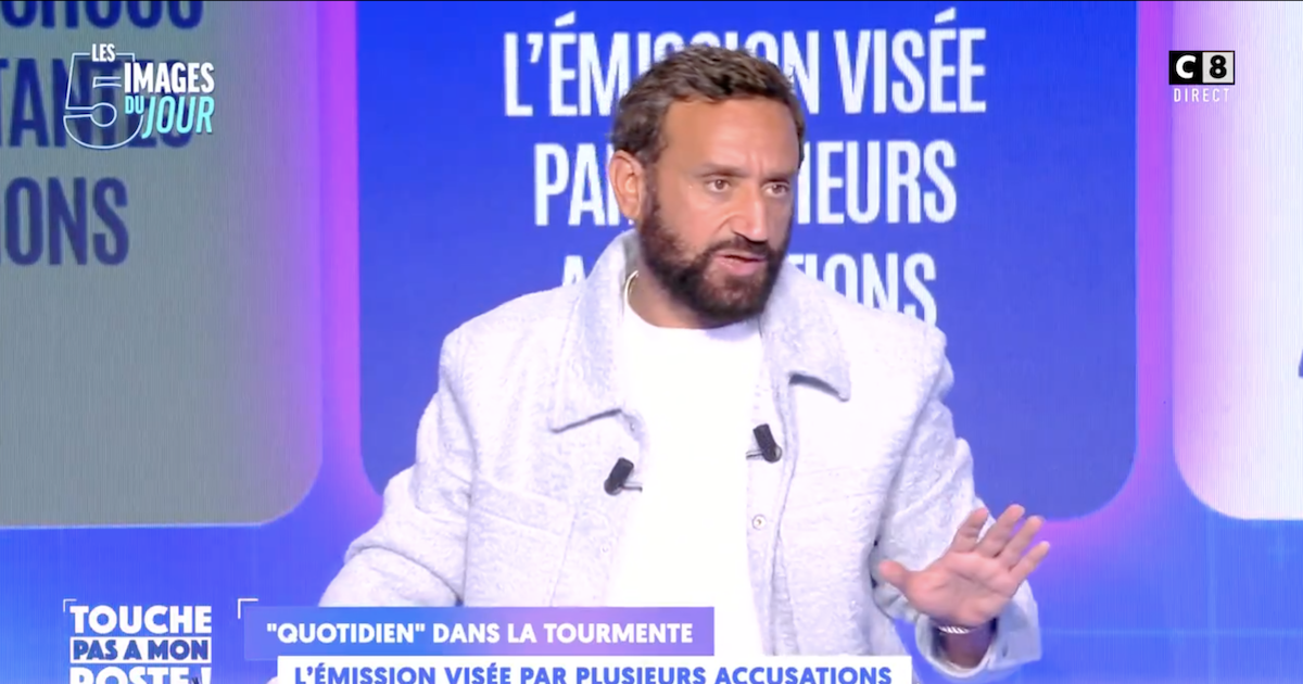 "Je ne suis pas pour la mort de 'Quotidien'" : Cyril Hanouna défend le talk-show de Yann Barthès ...