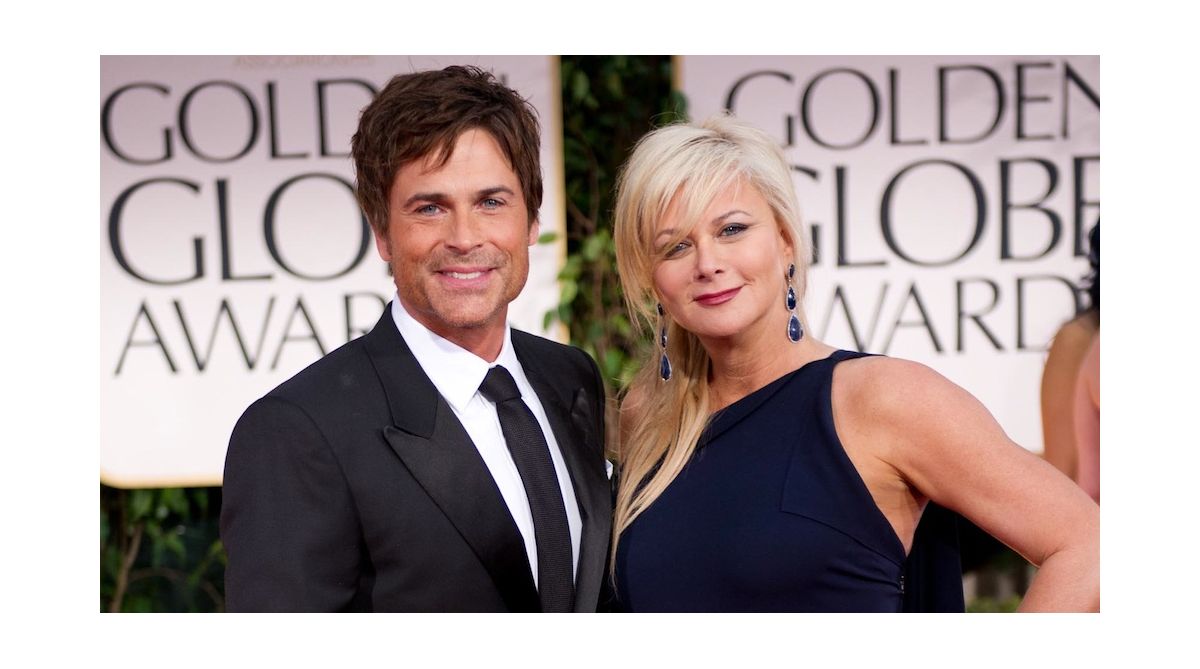 Photo : Rob Lowe et sa femme Cheryl sur le tapis rouge des Golden ...