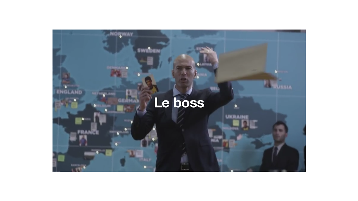 Vidéo : Euro 2016 : Zinedine Zidane recrute des supporters pour Orange ...