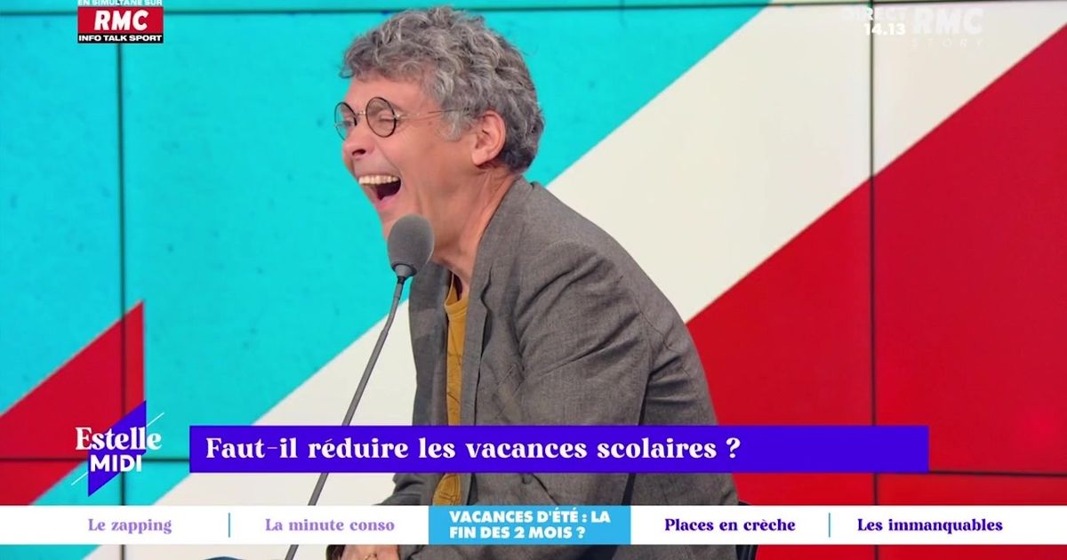 "On n'a rien compris à ce que vous dites !" : Fou rire d'Estelle Denis ...