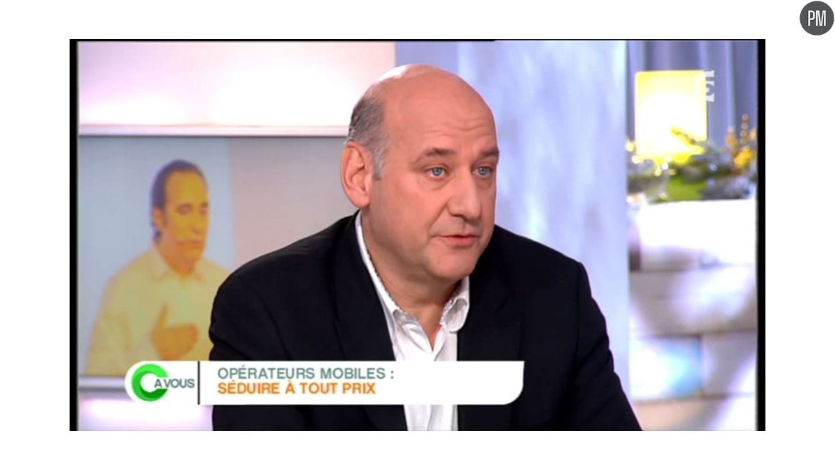 Photo : Stéphane Roussel, patron de SFR, interrogé dans "C à vous" sur ...