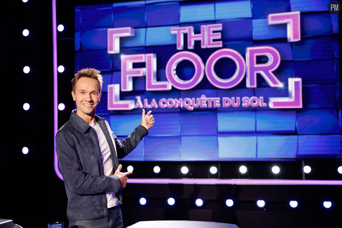 Photo : Cyril Féraud aux commandes de "The Floor" sur France 2. © CYRIL ...