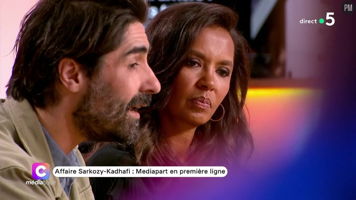 Vidéo : Karine Le Marchand et Fabrice Arfi dans "C médiatique" sur ...