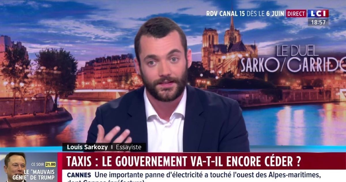 Déjà présent sur LCI, Louis Sarkozy deviendra chroniqueur dans la ...