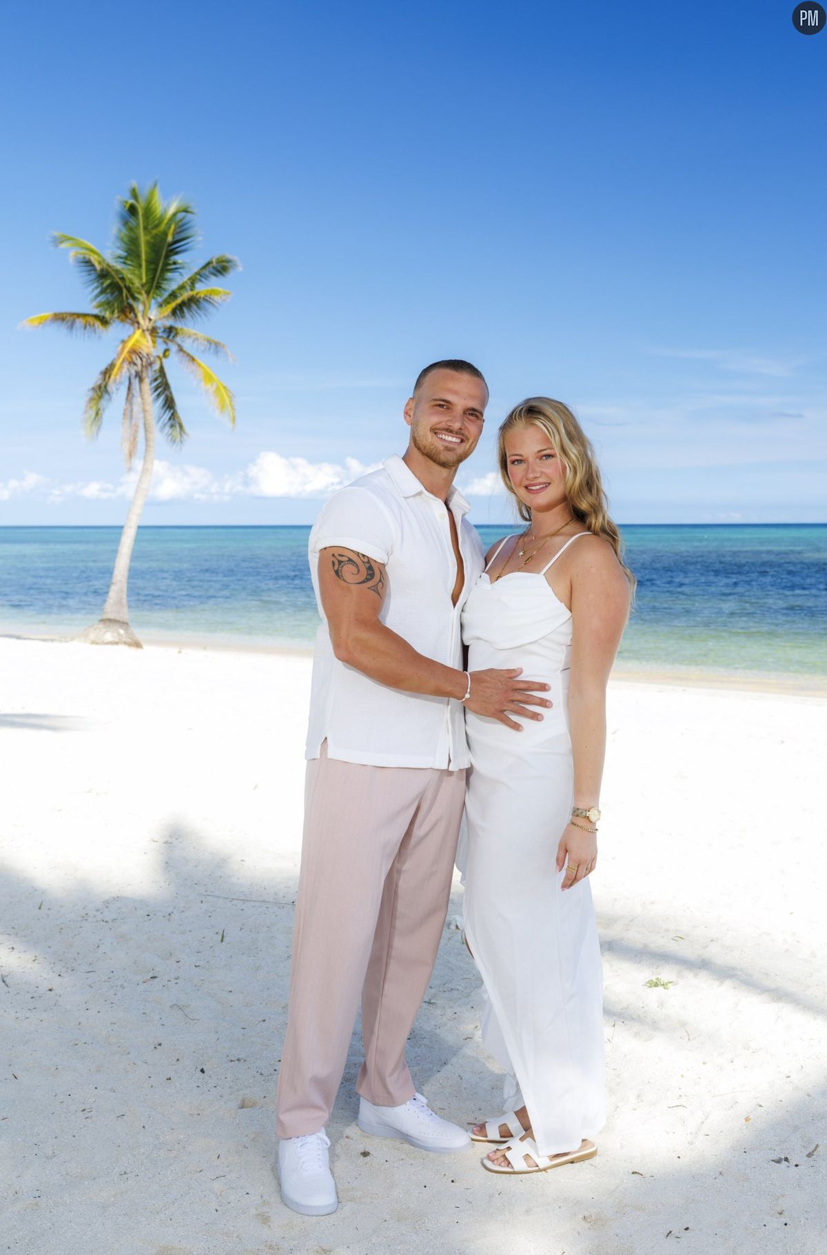 Photo : Lauren et Tino de "L'île de la tentation" 2026. - Puremédias