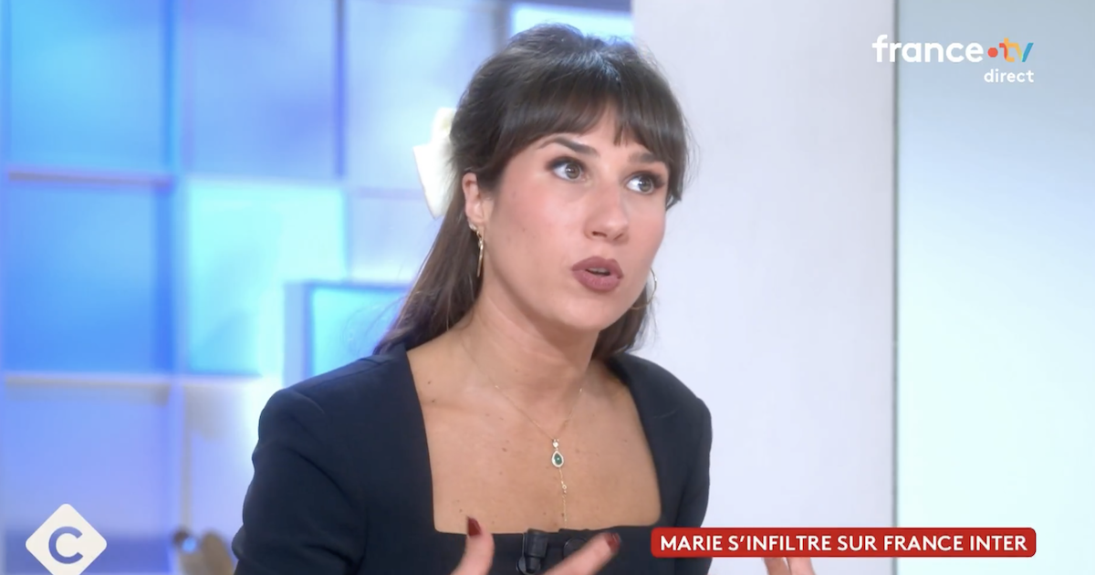 Après deux mois, Marie s'infiltre quitte (déjà) la matinale de France ...
