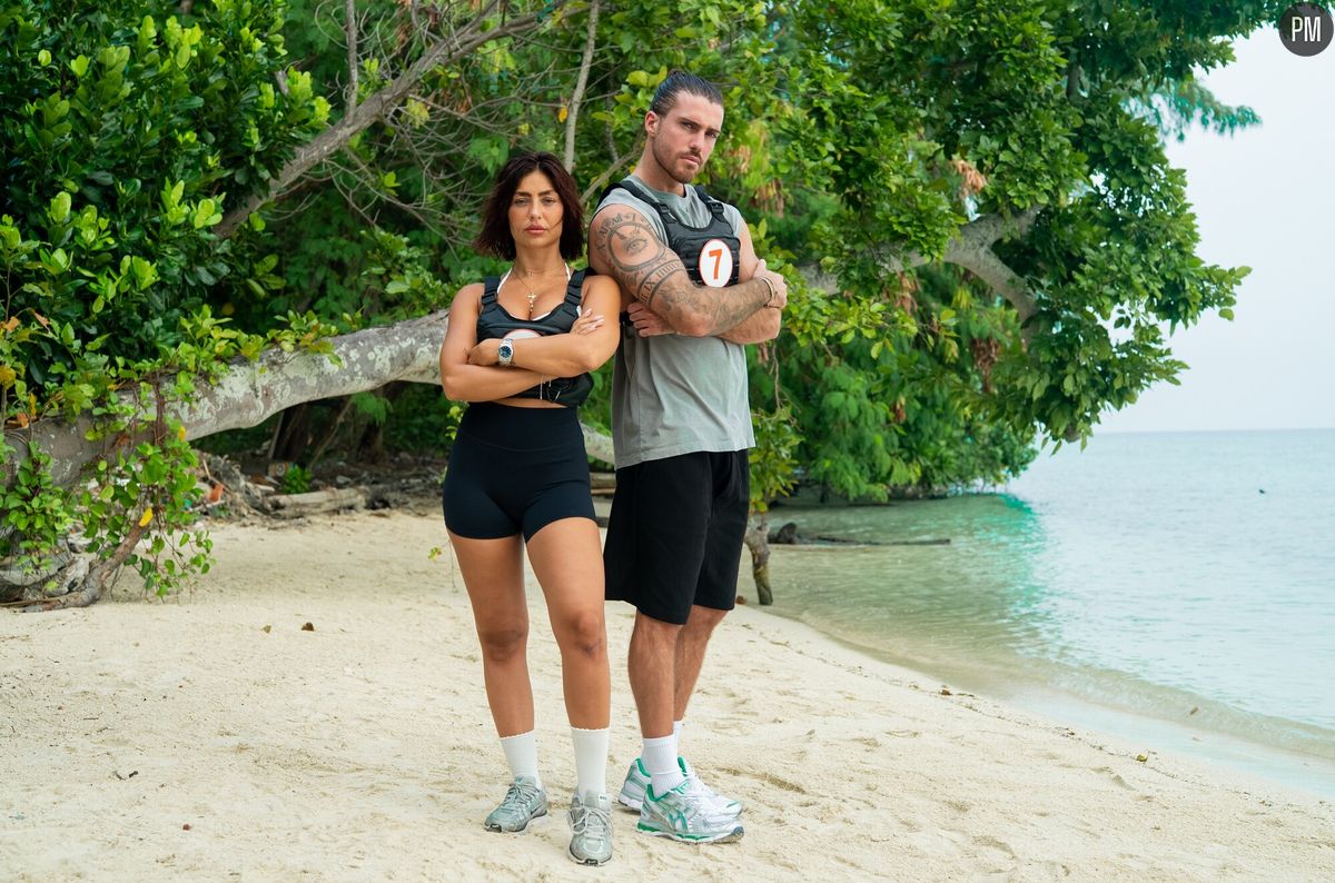 Photo : Cynthia et Giovanni, candidats de "La Bataille, la malédiction ...